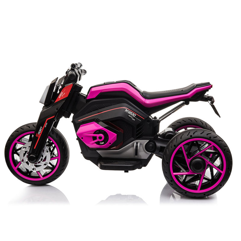 TOBBI_TOYS Three-Wheeled Kids Ride On Motorcycle & Reviews | Wayfair
